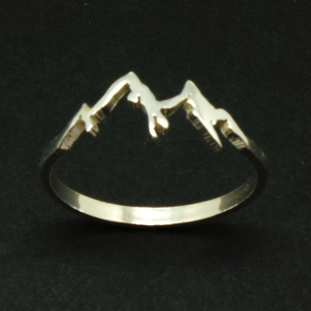 Sterling Silver Mountain Ring - Handmado.com