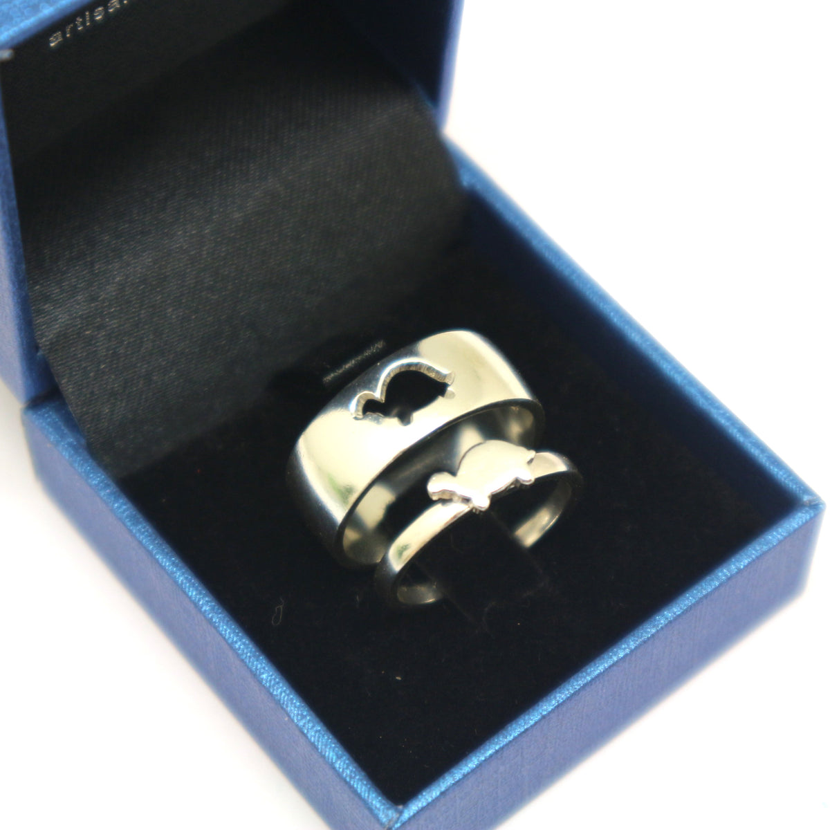 Turtle Dinosaur Promise Ring for Couples – Handmado.com