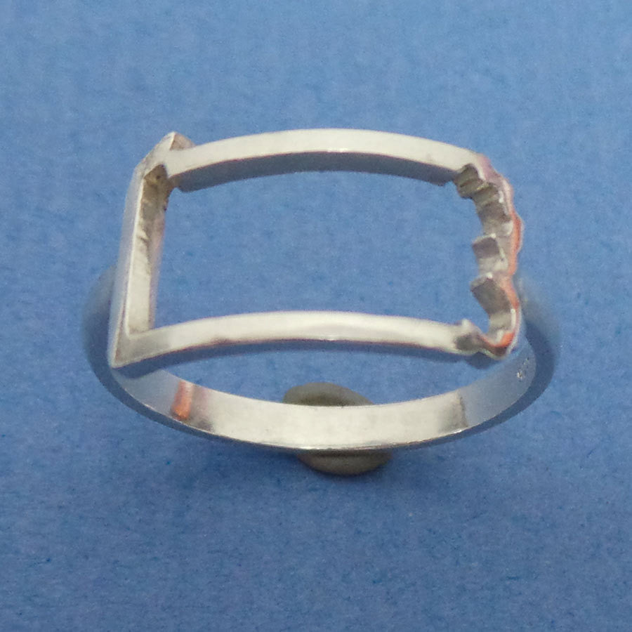 Pennsylvania State Silver Ring – Handmado.com